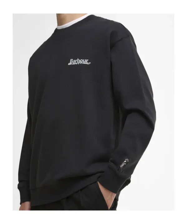 Barbour Logo-print Water-resistant Sweatshirt
