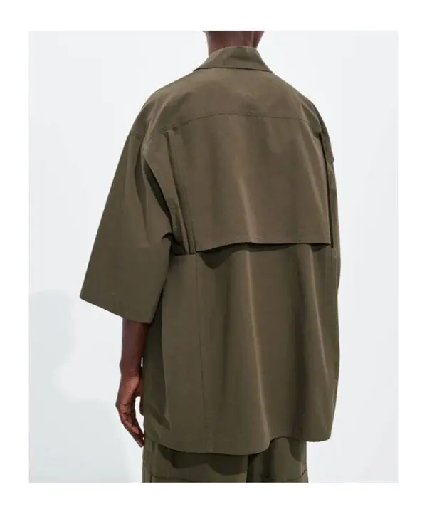 Bottega Veneta Macro Intreccio Cotton Shirt