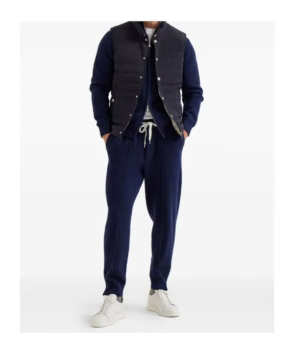 Brunello Cucinelli Quilted Snap-fastening Gilet