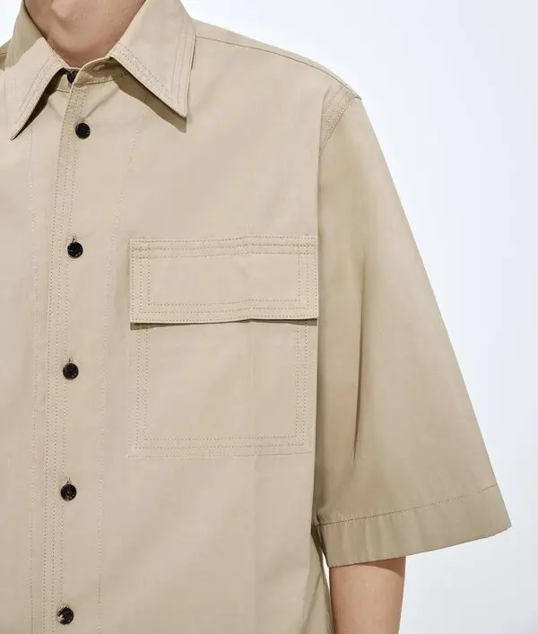 Bottega Veneta Cotton Toile Shirt