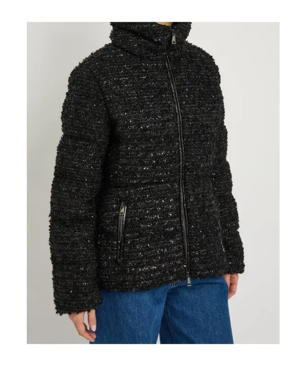Moncler Urbel Padded Metallic-tweed Jacket