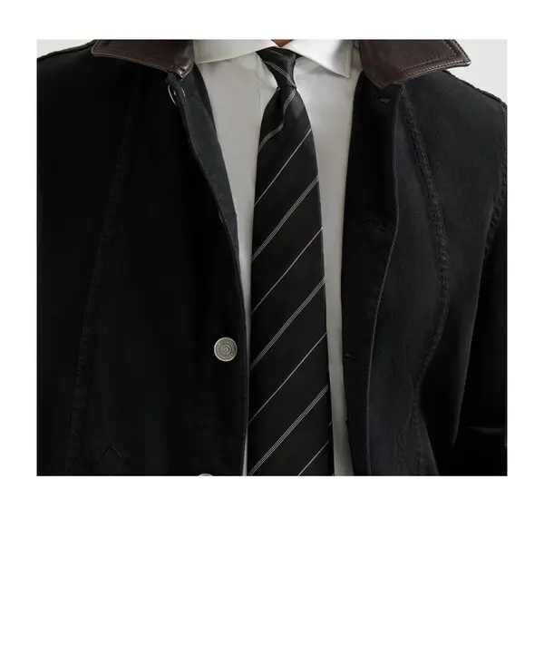 Brunello Cucinelli Striped Silk Tie