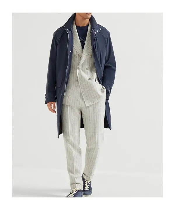 Brunello Cucinelli Detachable Hood Parka Coat