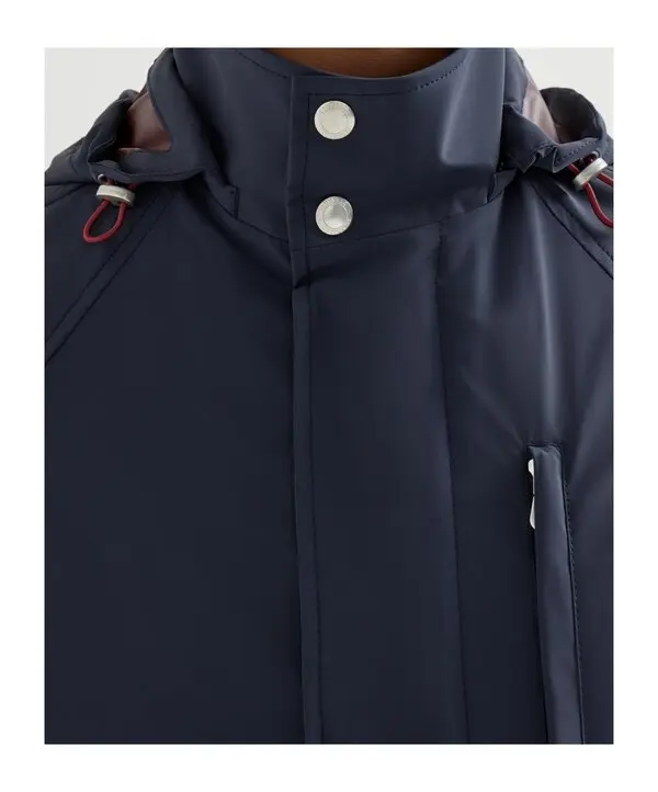 Brunello Cucinelli Detachable Hood Parka Coat