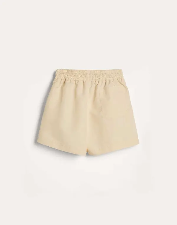Brunello Cucinelli Logo Embroidered Swim Shorts