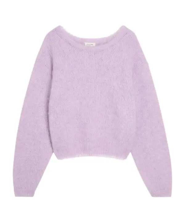 American Vintage Long-sleeved Knitwear - Purple
