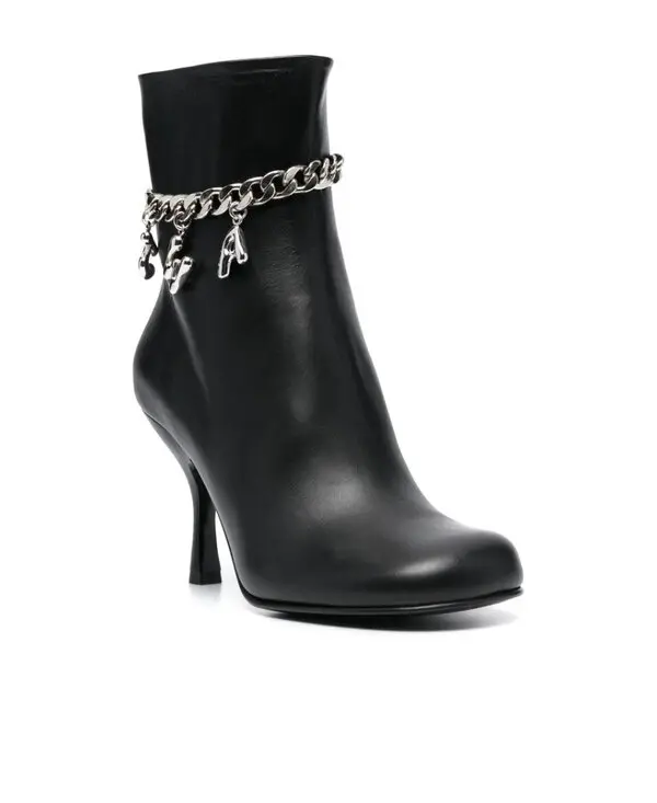 J.W.ANDERSON 80mm Logo-embellished Leather Boots