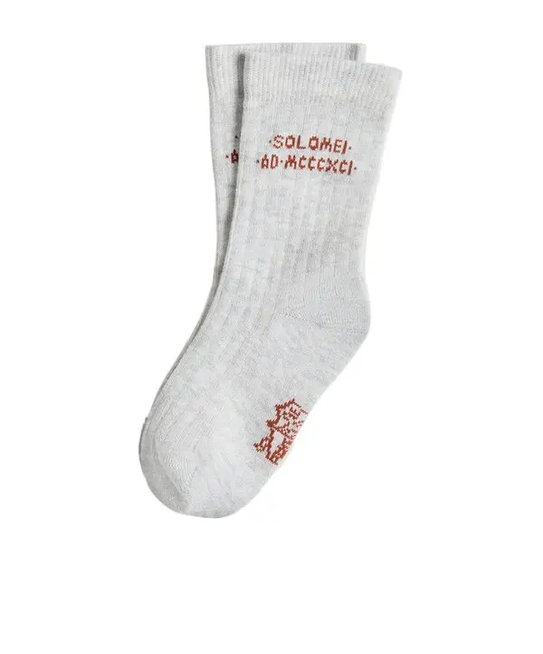Brunello Cucinelli Intarsia Knit Socks