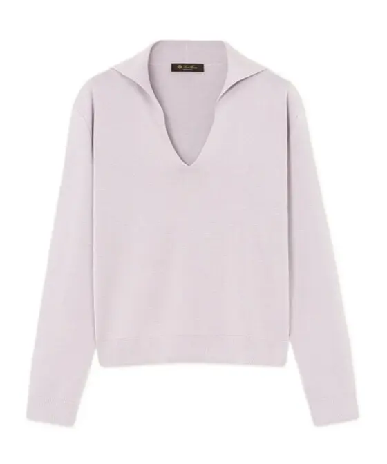 Loro Piana Siena Polo Shirt - Dawn Pink