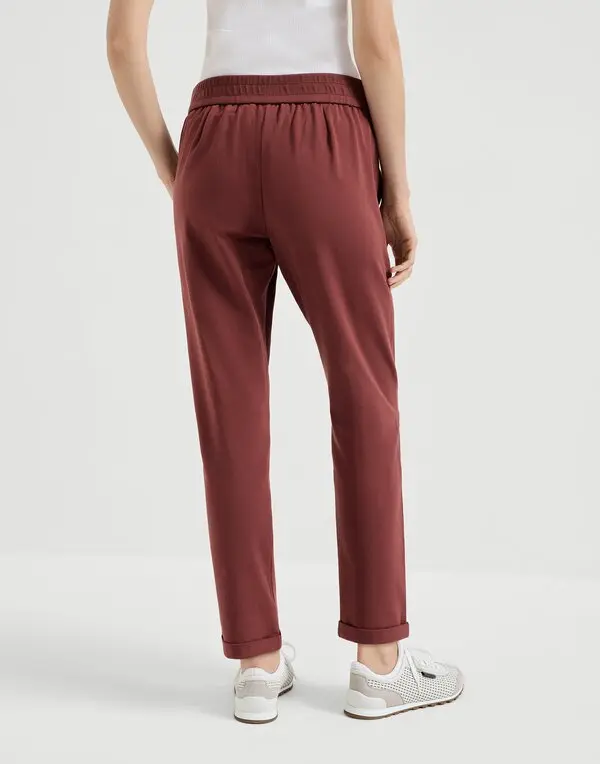 Brunello Cucinelli Drawstring Track Pants - Red