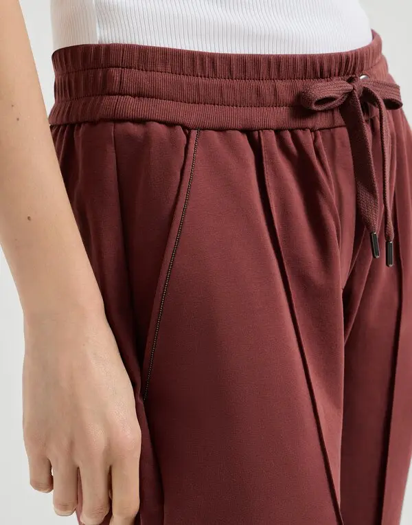 Brunello Cucinelli Drawstring Track Pants - Red
