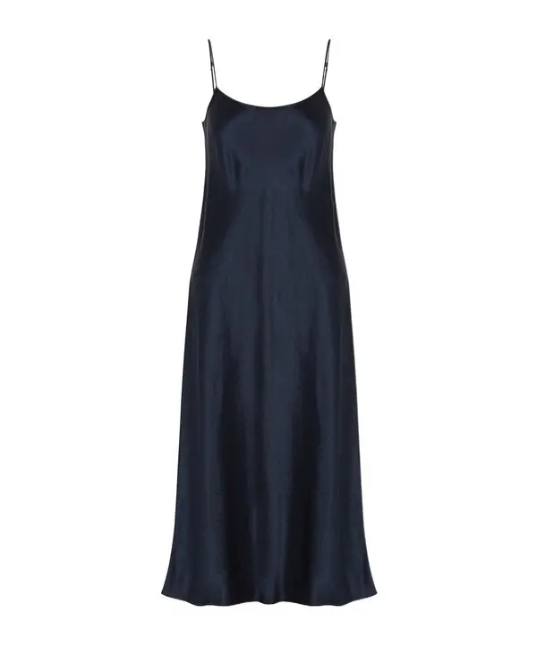 Vince Hammered Satin Slip Dress