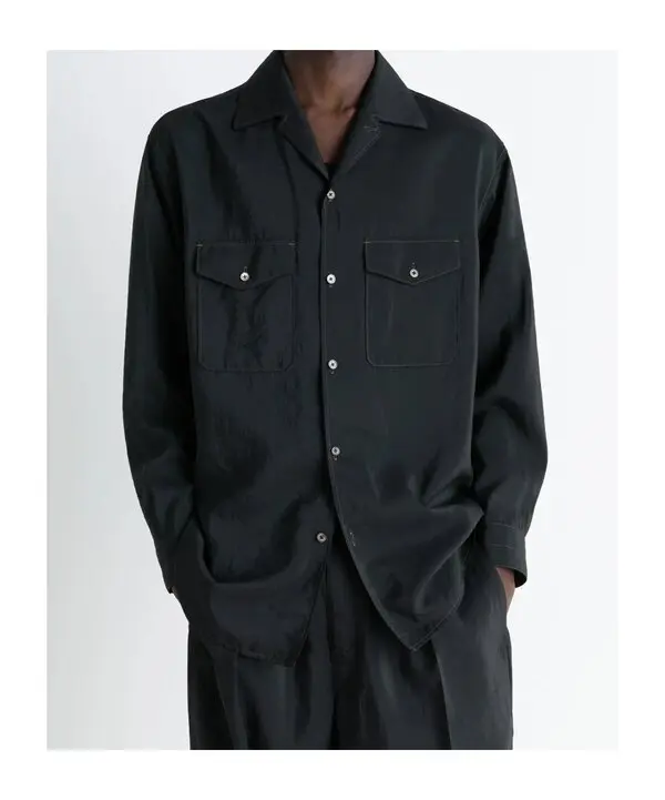 LEMAIRE Notched-collar Fla-pocket Shirt