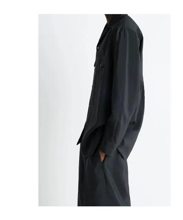LEMAIRE Notched-collar Fla-pocket Shirt