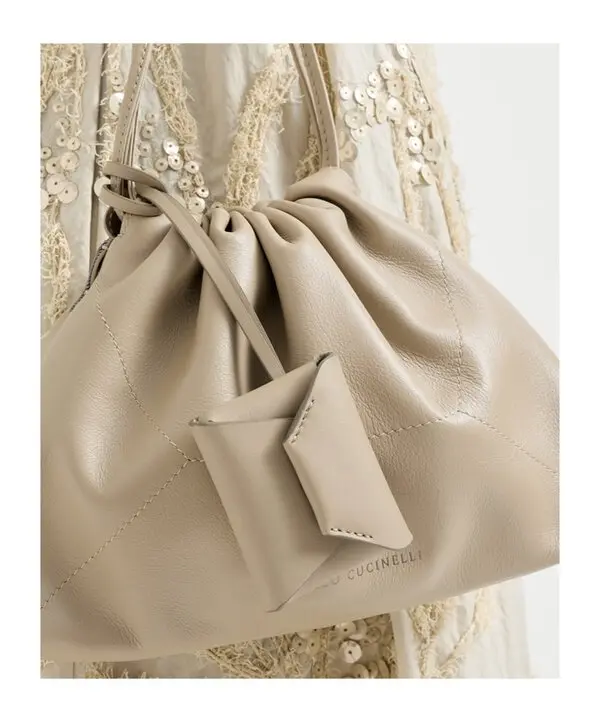 Brunello Cucinelli Leather Bag Charm