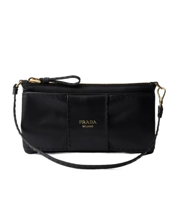 Prada Zipper Clutch
