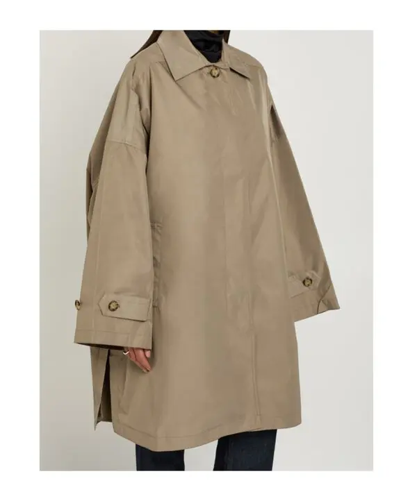 TOTEME Taffeta Coat - Nude