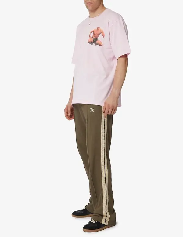 Palm Angels Monogram-embroidered Track Pants