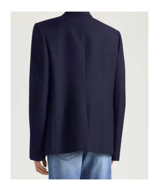 Givenchy Single-breasted Blazer In Wool And Mohair