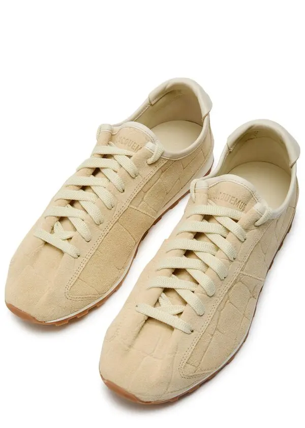 Jacquemus Les Tennis Textured Suede Sneakers