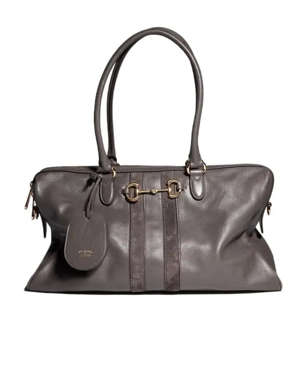 Gucci Large Boston Bag With Horsebit Detail