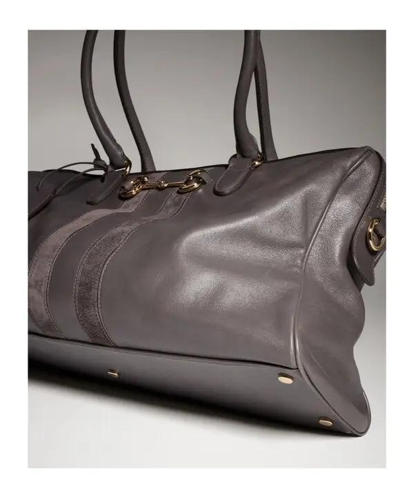 Gucci Large Boston Bag With Horsebit Detail