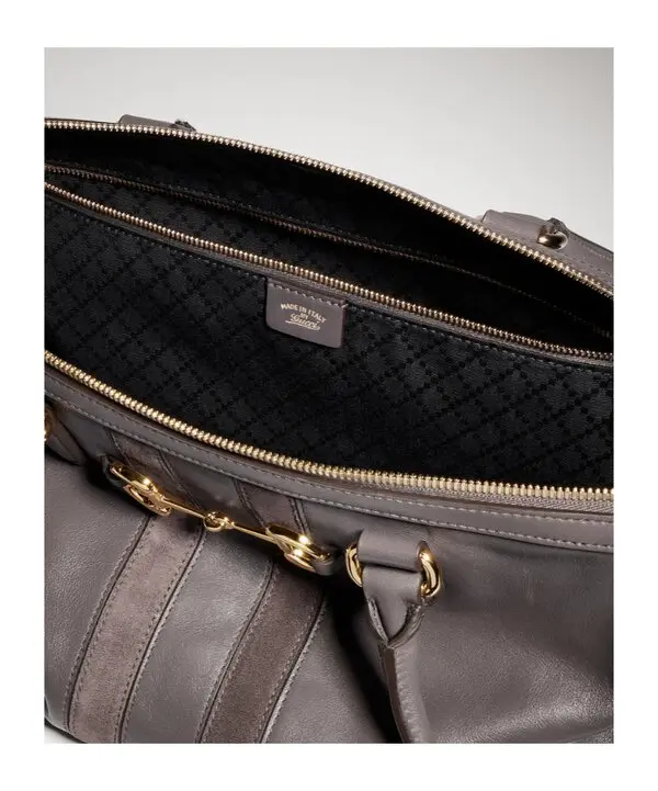Gucci Large Boston Bag With Horsebit Detail