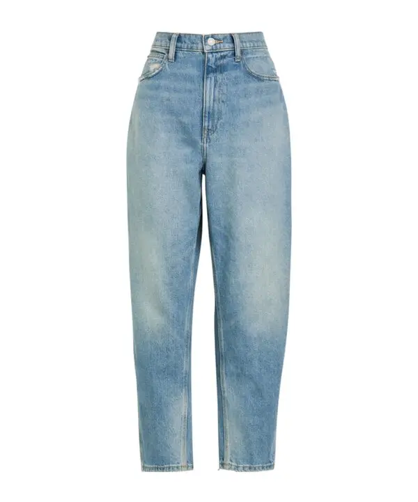 Polo Ralph Lauren High-waisted Straight Cut Five Pocket Jeans - Blue