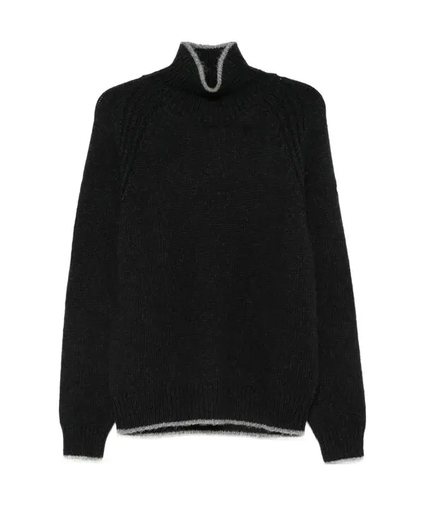 Moncler Alpaca Wool Blend Turtleneck Jumper