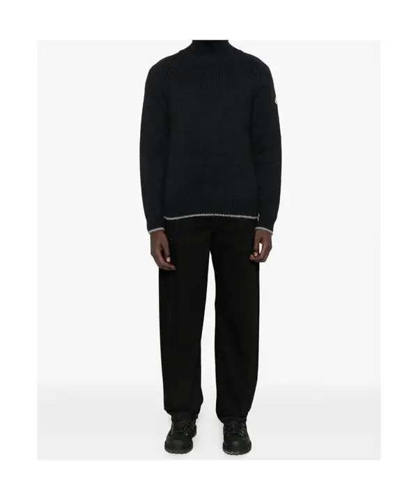 Moncler Alpaca Wool Blend Turtleneck Jumper