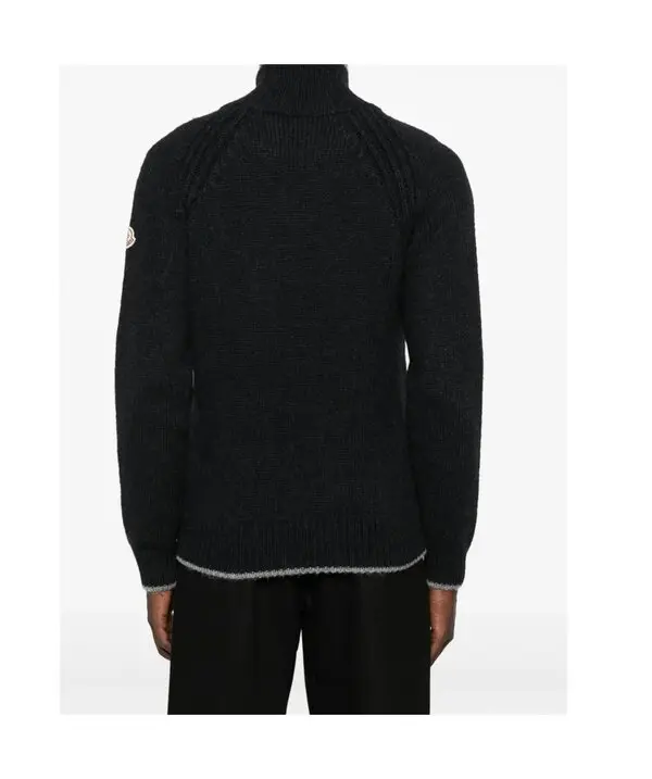 Moncler Alpaca Wool Blend Turtleneck Jumper