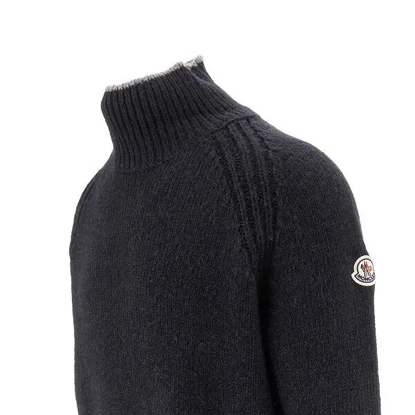 Moncler Alpaca Wool Blend Turtleneck Jumper