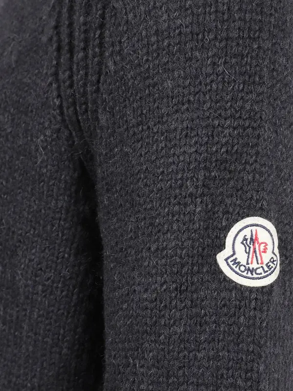 Moncler Alpaca Wool Blend Turtleneck Jumper
