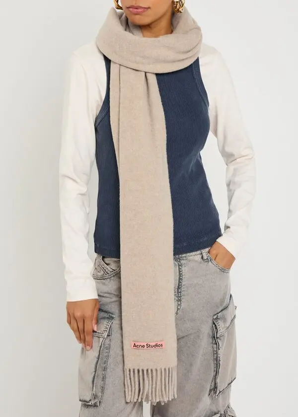 Acne Studios Canada Wool Scarf