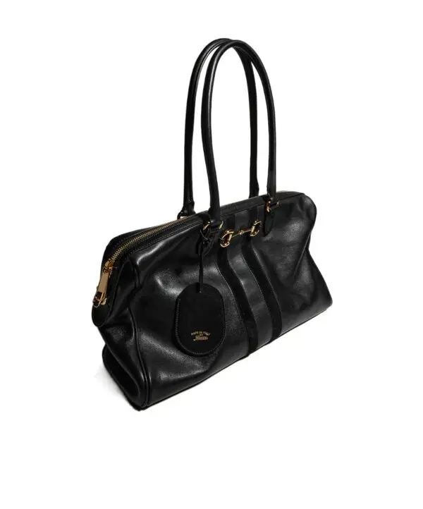 Gucci Large Boston Bag With Horsebit Detail