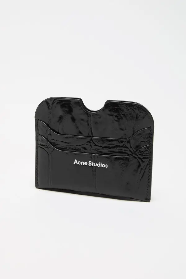 Acne Studios Logo-detail Embossed Card Holder