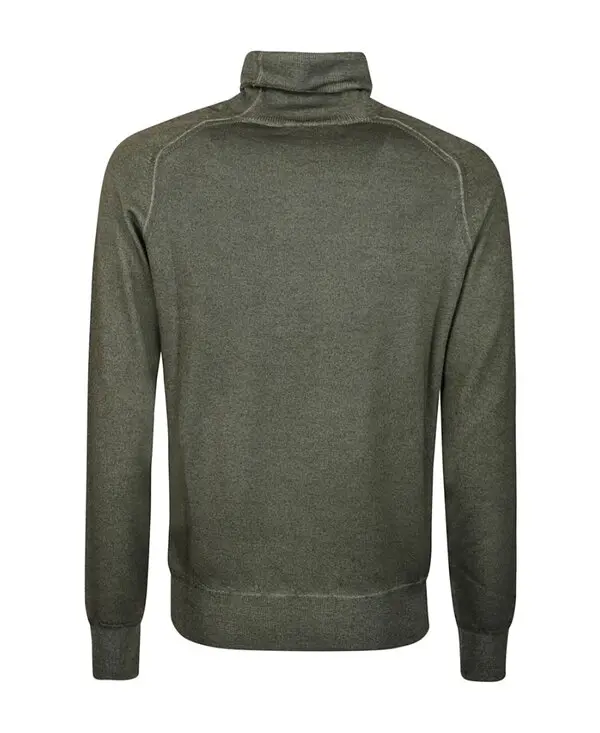 Etro Pegaso-embroidered Roll-neck Knitted Jumper