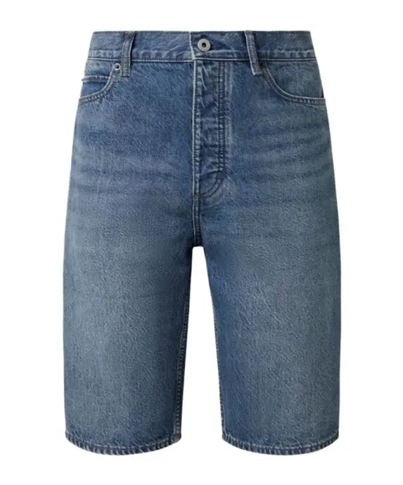 Hugo Boss Denim Shorts With Belt Loops