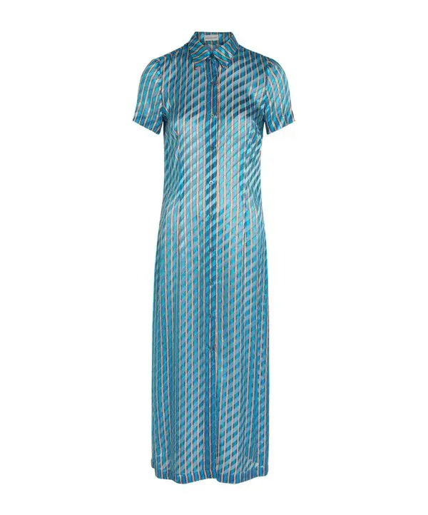 Dries Van Noten Striped Shirt Dress - Multicolor