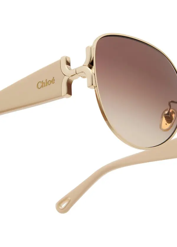 Chloé Round-frame Sunglasses