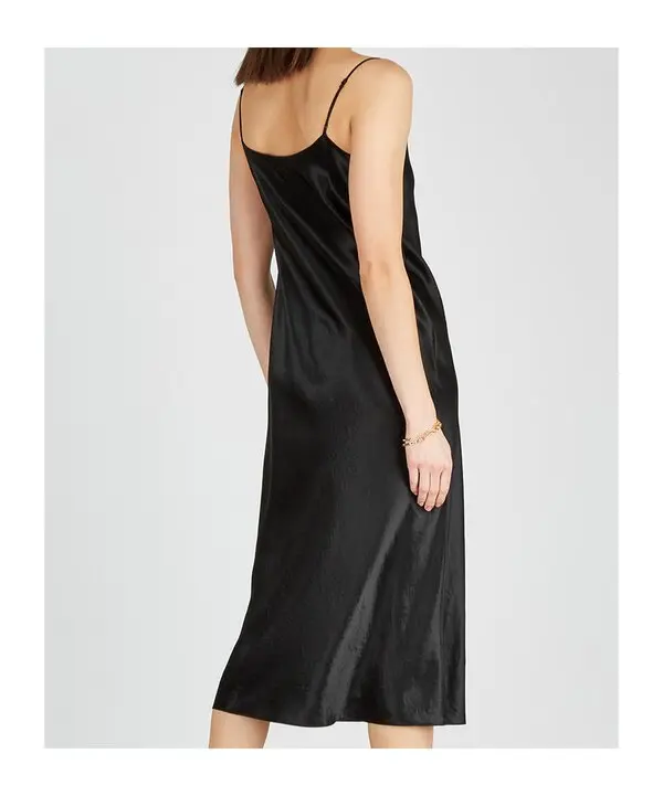 Vince Hammered Satin Slip Dress