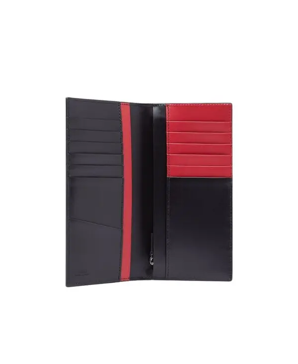 Fendi Shadow Logo Plaque Wallet