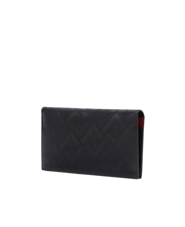 Fendi Shadow Logo Plaque Wallet