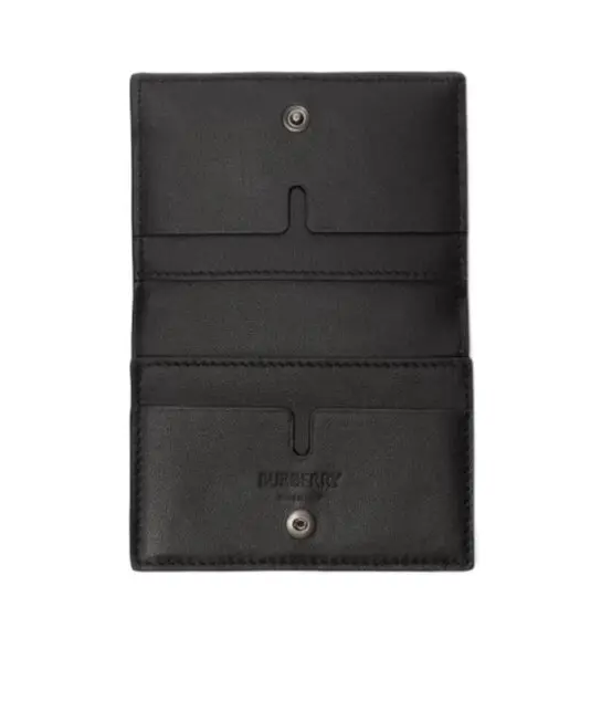 Burberry City Check Bifold Card Case