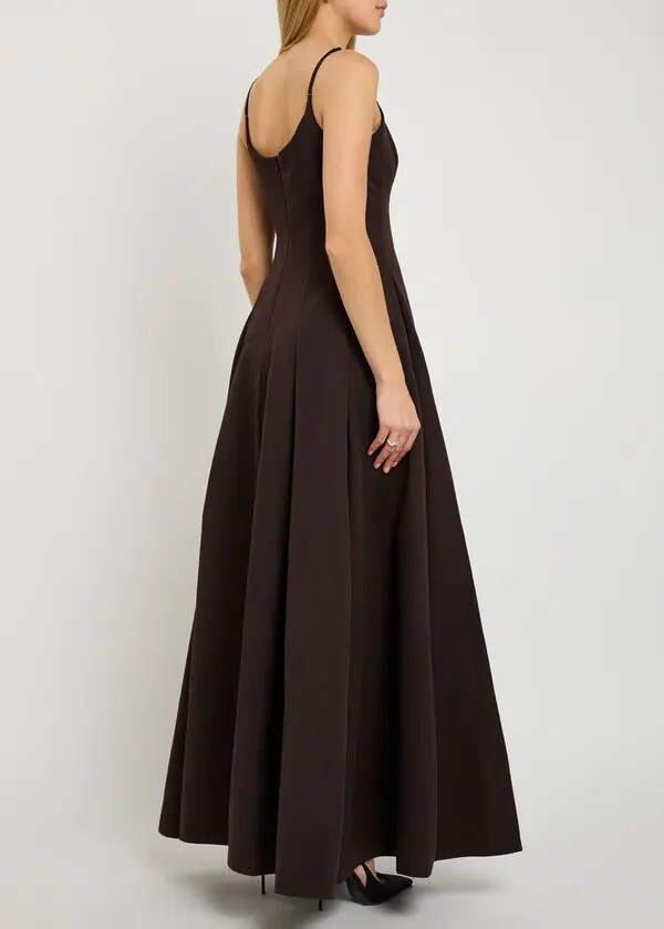 Staud Joy Cotton-blend Maxi Dress