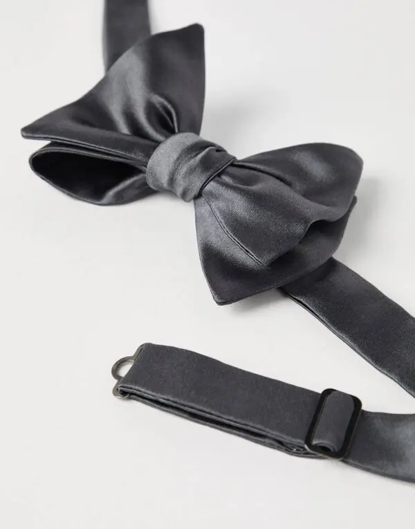 Brunello Cucinelli Silk-cotton Blend Bow Tie