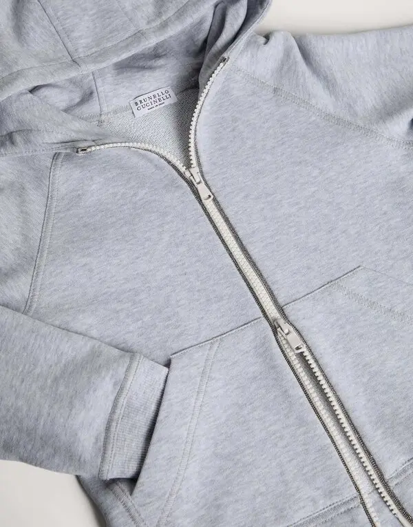 Brunello Cucinelli Cotton Zip-up Hoodie