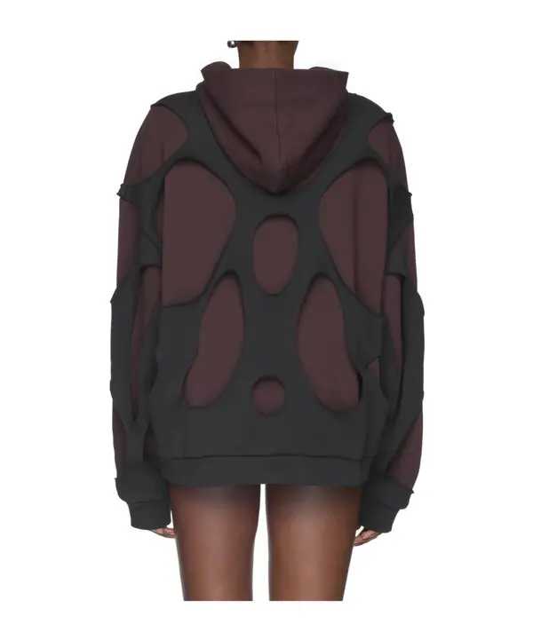 Coperni Logo Cutout Hooded Sweatshirt