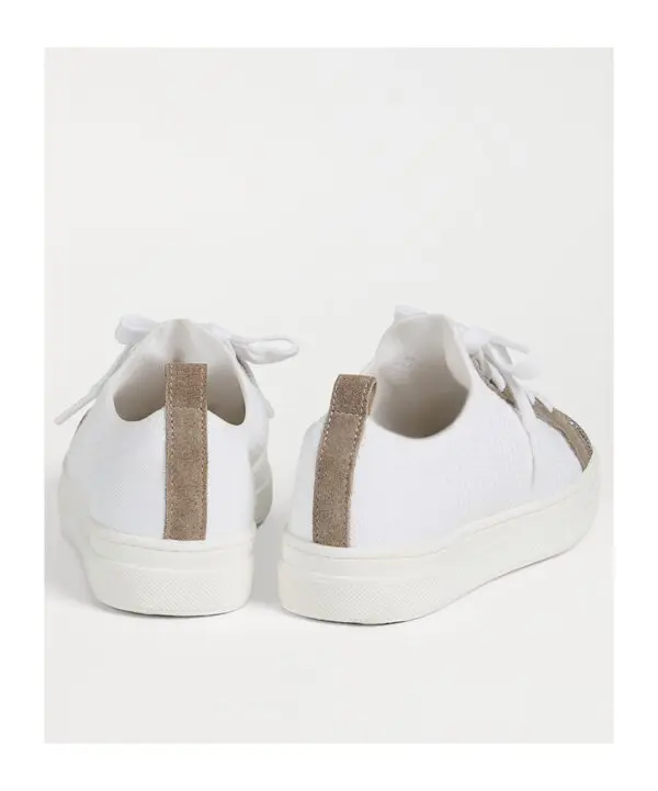 Brunello Cucinelli Panelled Lace-up Sneakers