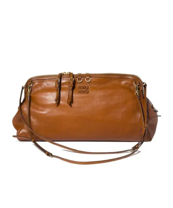 Miu Miu Caprice Leather Clutch